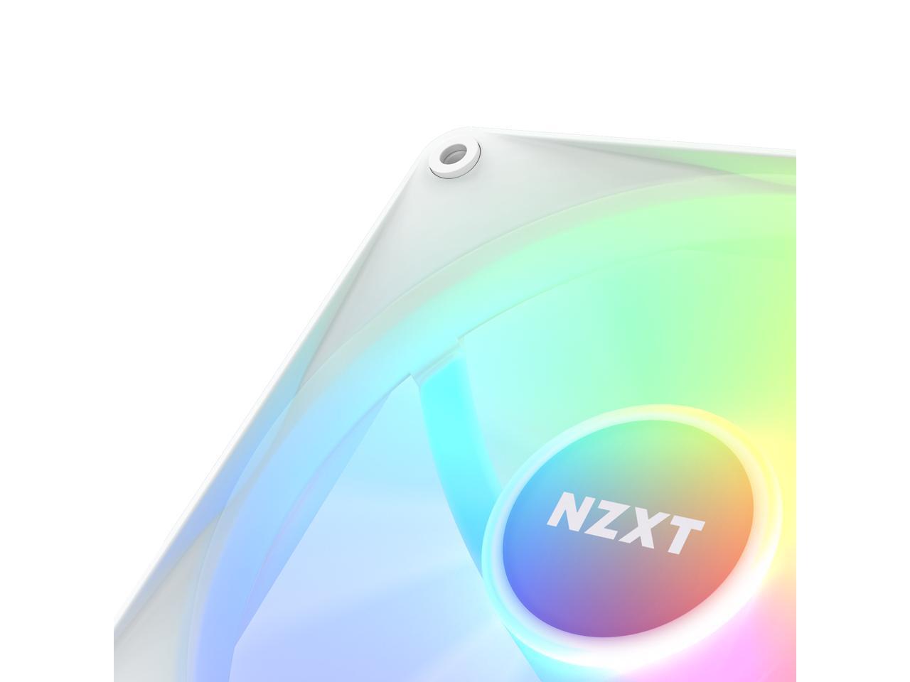 NZXT F140 RGB Core Fan - RF-C14SF-W1 - 140mm Hub-Mounted RGB Fan ...