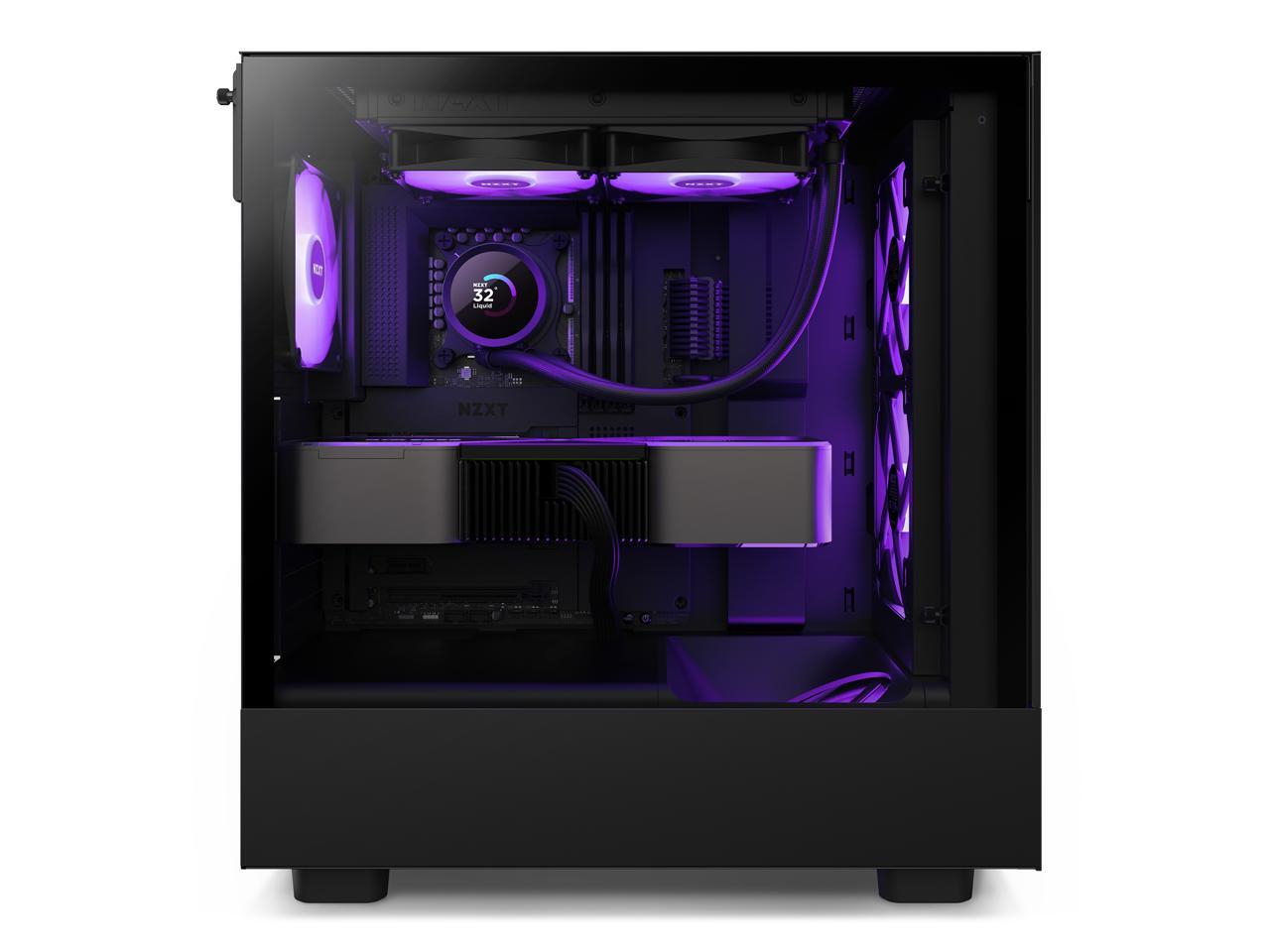 NZXT F140 RGB Core Fan - RF-C14DF-B1 - 140mm Hub-Mounted RGB Fan ...