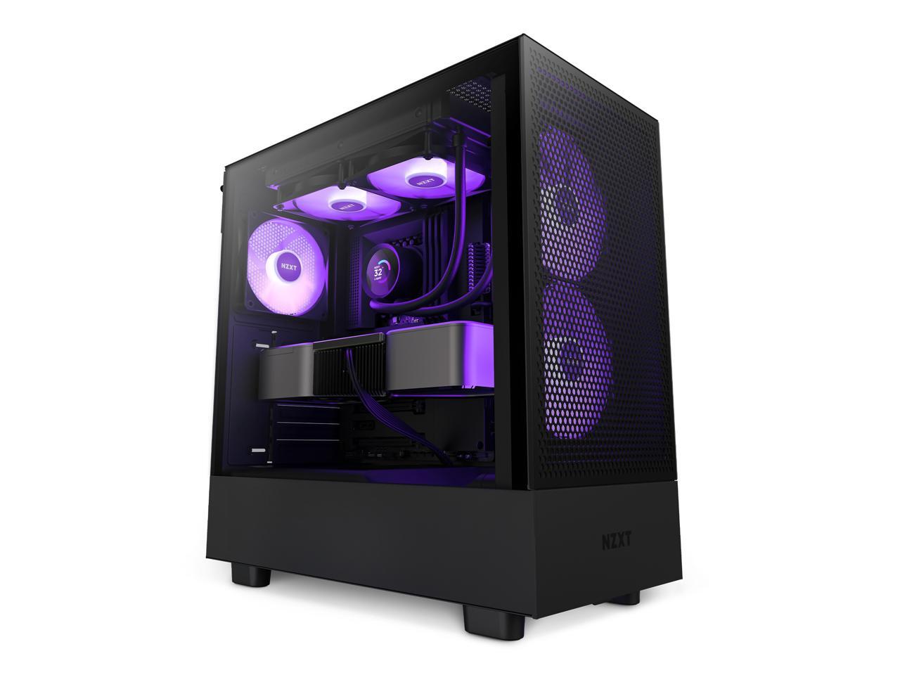 NZXT F140 RGB Core Fan - RF-C14DF-B1 - 140mm Hub-Mounted RGB Fan ...