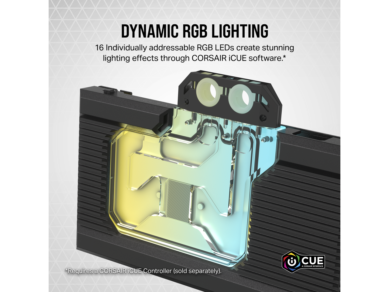 CORSAIR Hydro X Series XG7 RGB 4090 FOUNDERS EDITION GPU Water Block ...