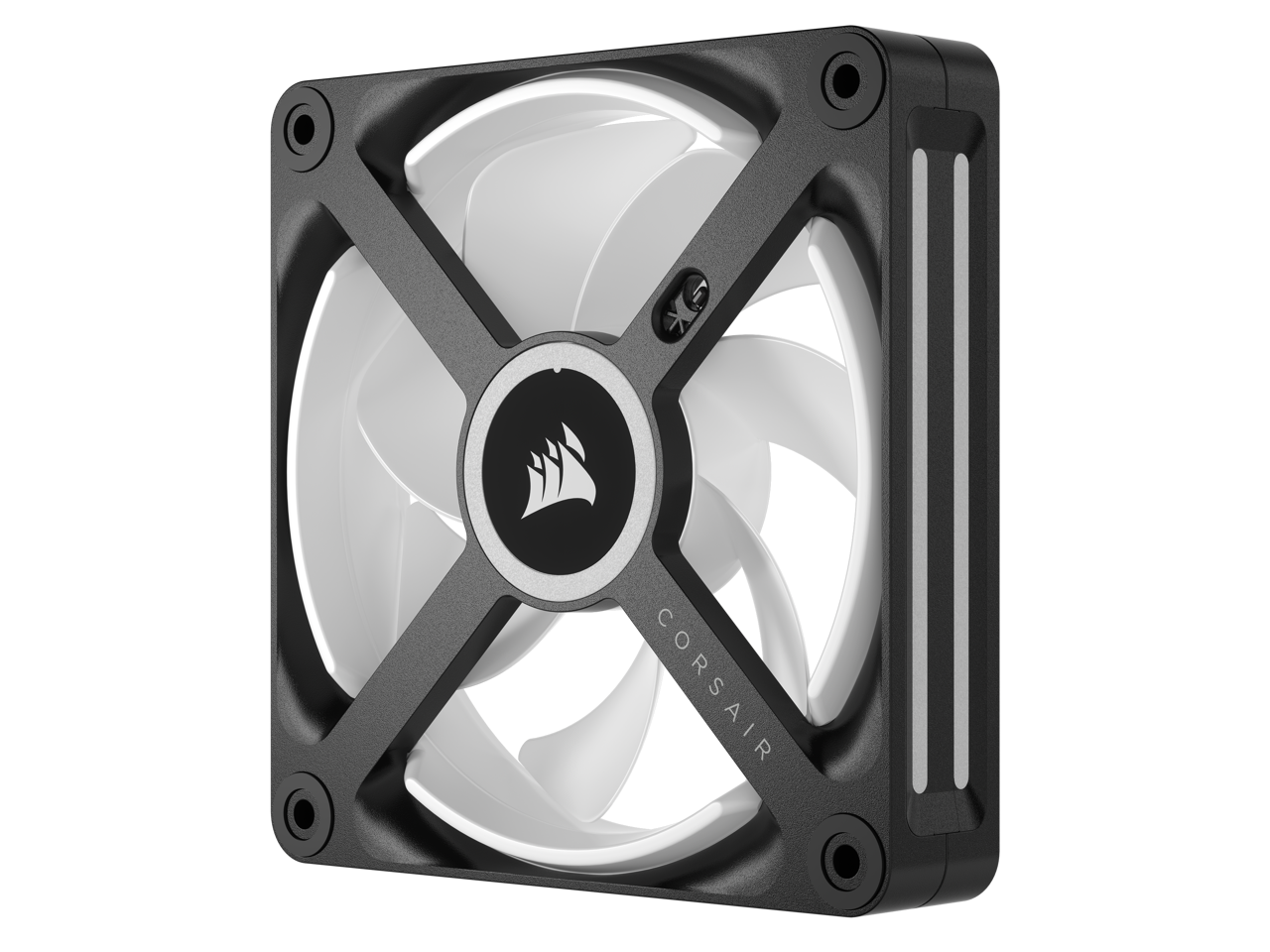CORSAIR QX RGB Series, iCUE LINK QX120 RGB, 120mm Magnetic Dome RGB Fan ...