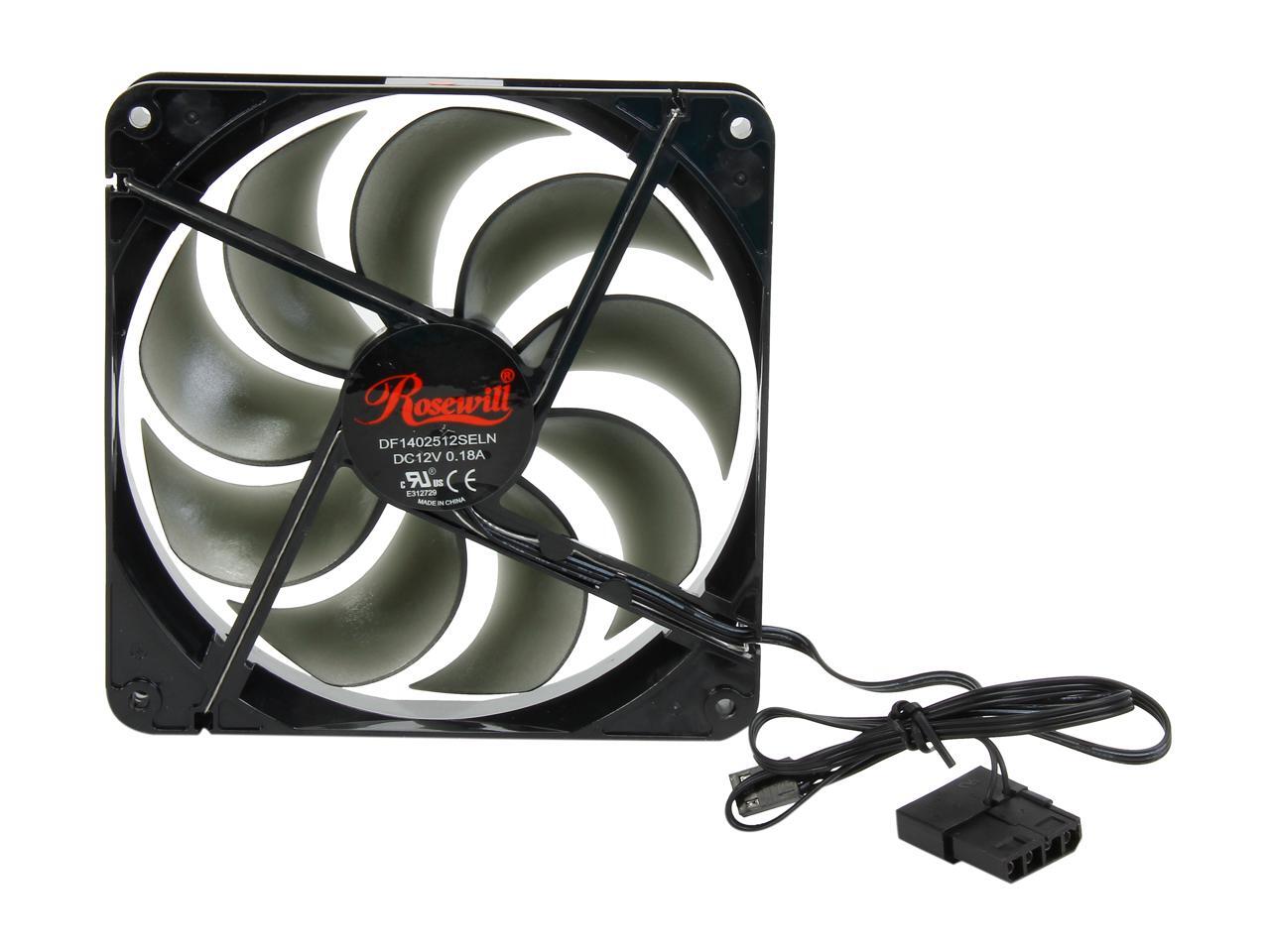 Rosewill RNBL-131409R Red LED cooling fan/Red LED - Newegg.com