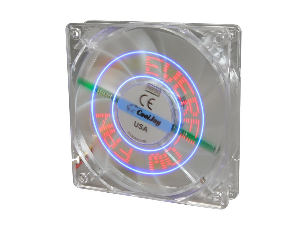 Cooljag Programmable LED fan with customized display up to 15 ...
