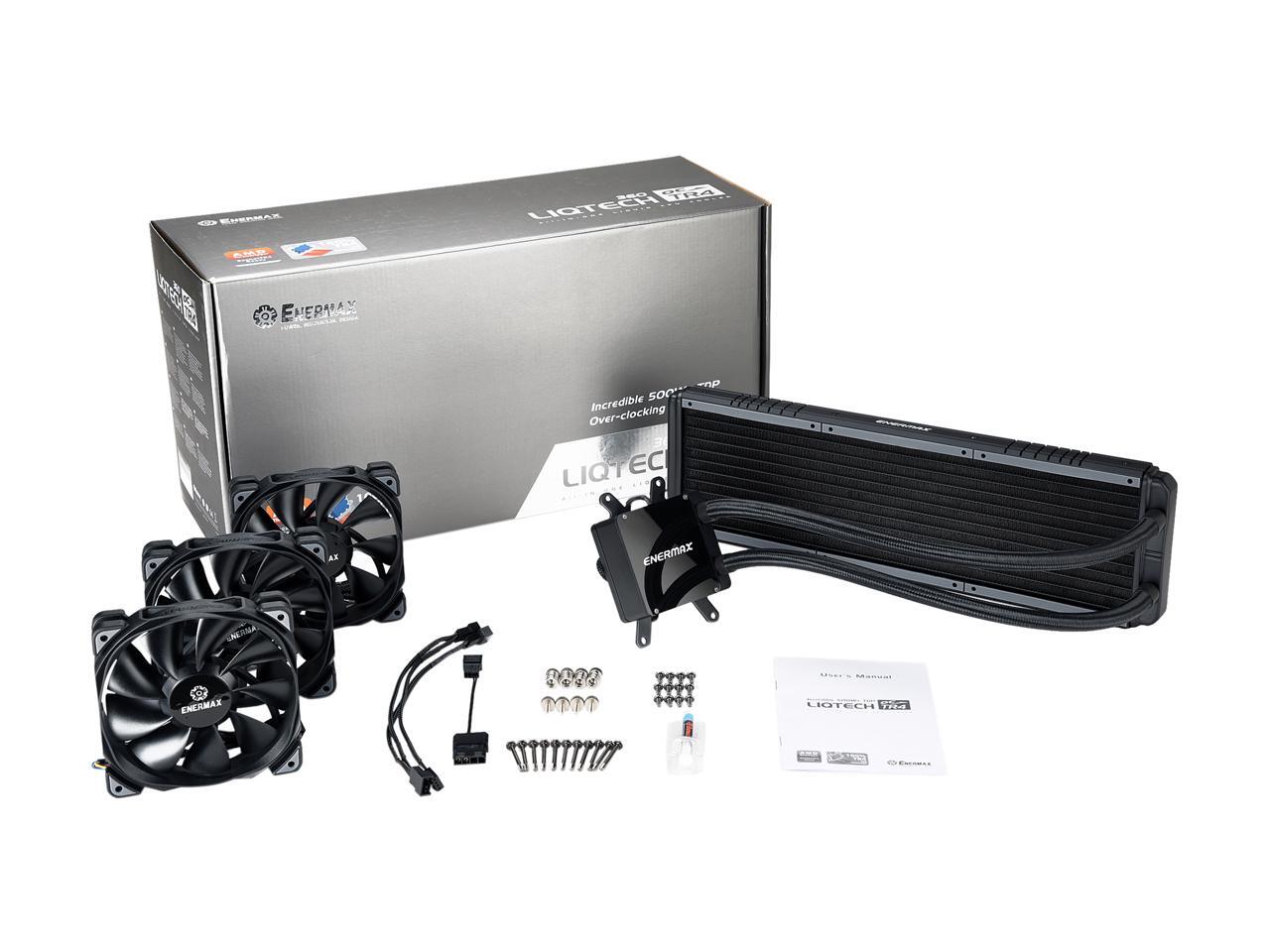 Enermax Liqtech TR4 360 AIO Liquid CPU Cooler, Support 500W+TDP and ...