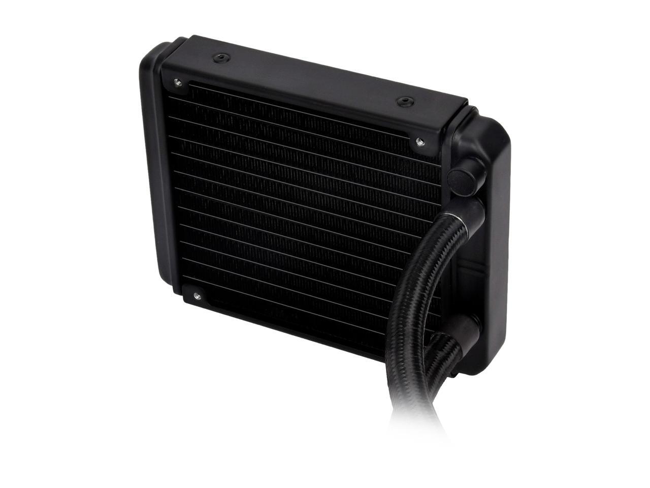 SilverStone PF120-ARGB AIO CPU Liquid Cooling/ARGB/Single 120mm PWM Fan ...