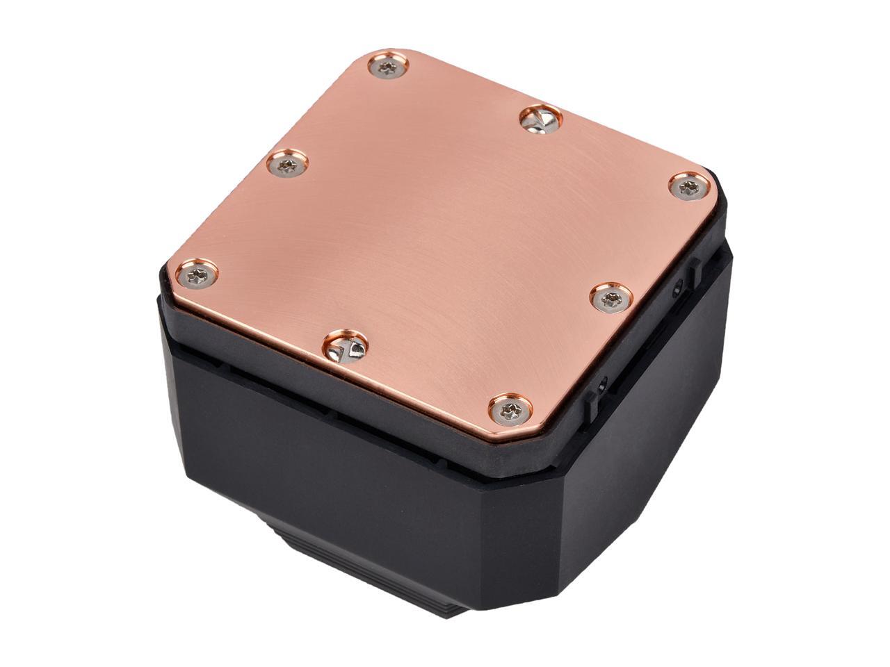 SilverStone PF120-ARGB AIO CPU Liquid Cooling/ARGB/Single 120mm PWM Fan ...