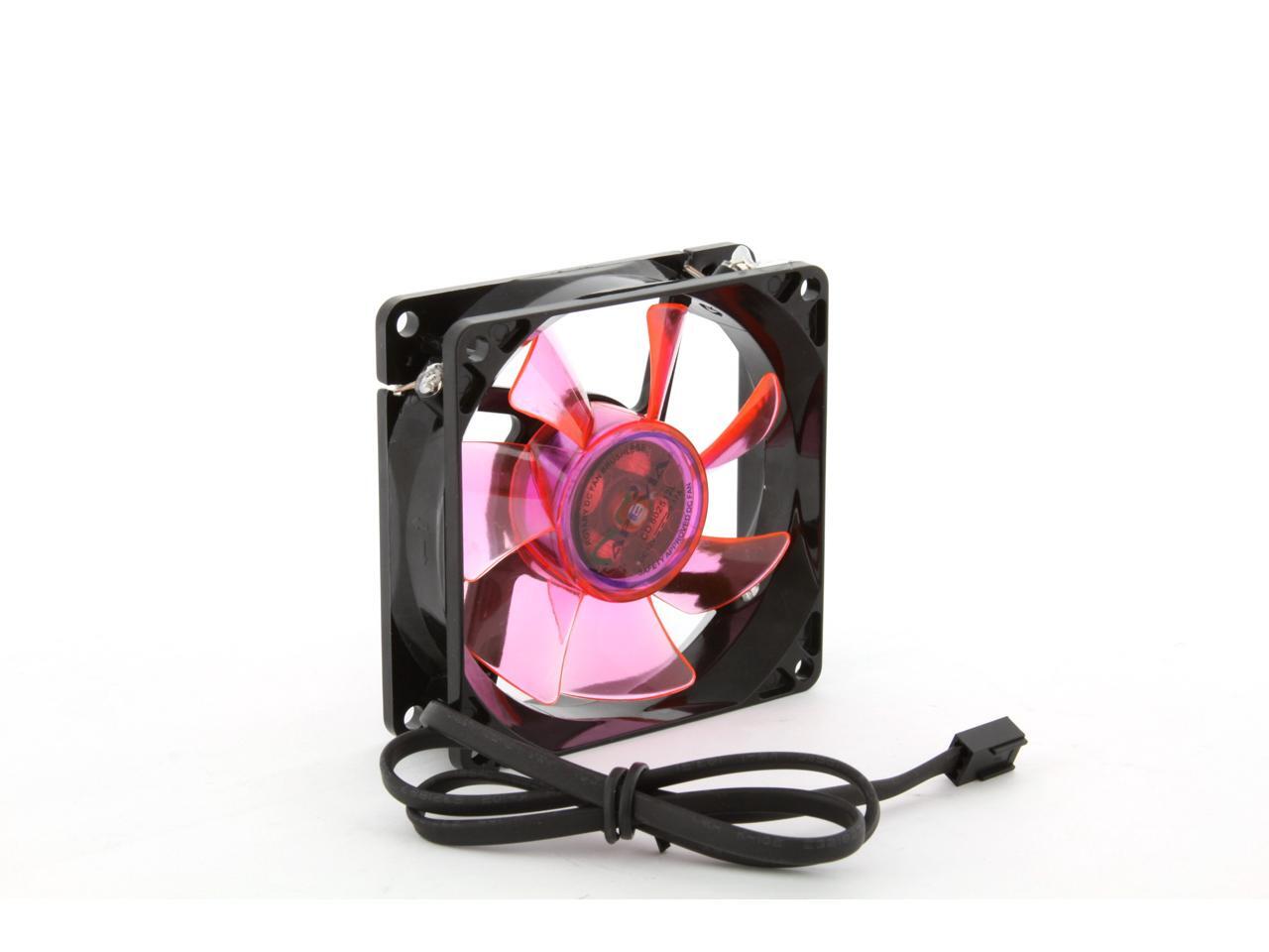 APEVIA CF8SL-BRD 80mm Red LED Case Fan w/Grill - Newegg.com
