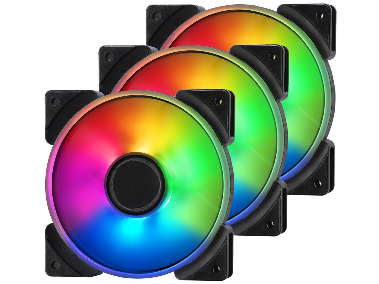 Fractal Design Prisma AL-12 120mm Addressable RGB LED Long Life Sleeve ...