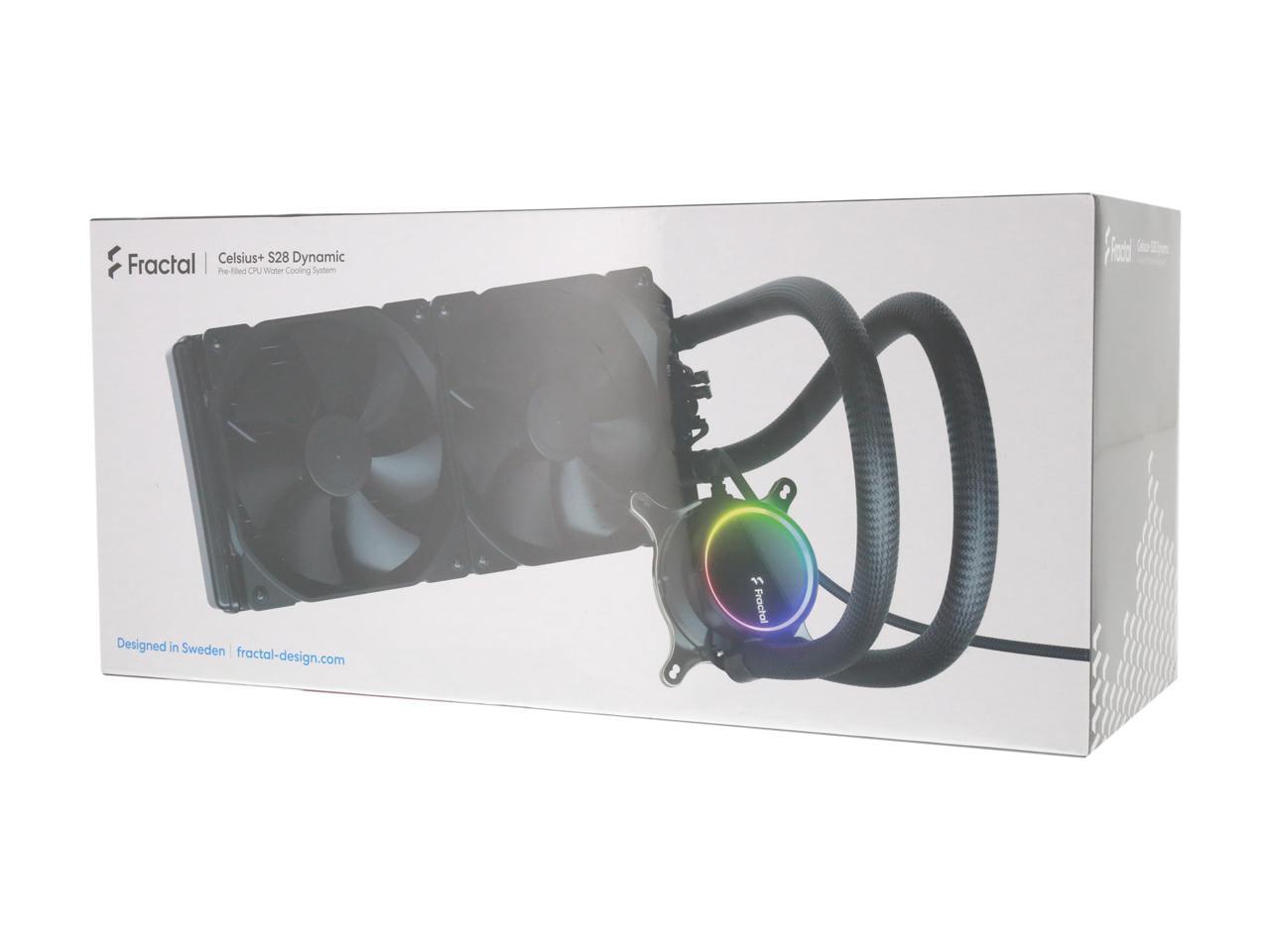 Fractal Design Celsius+ S28 Dynamic X2 PWM Black 280mm Silent ...