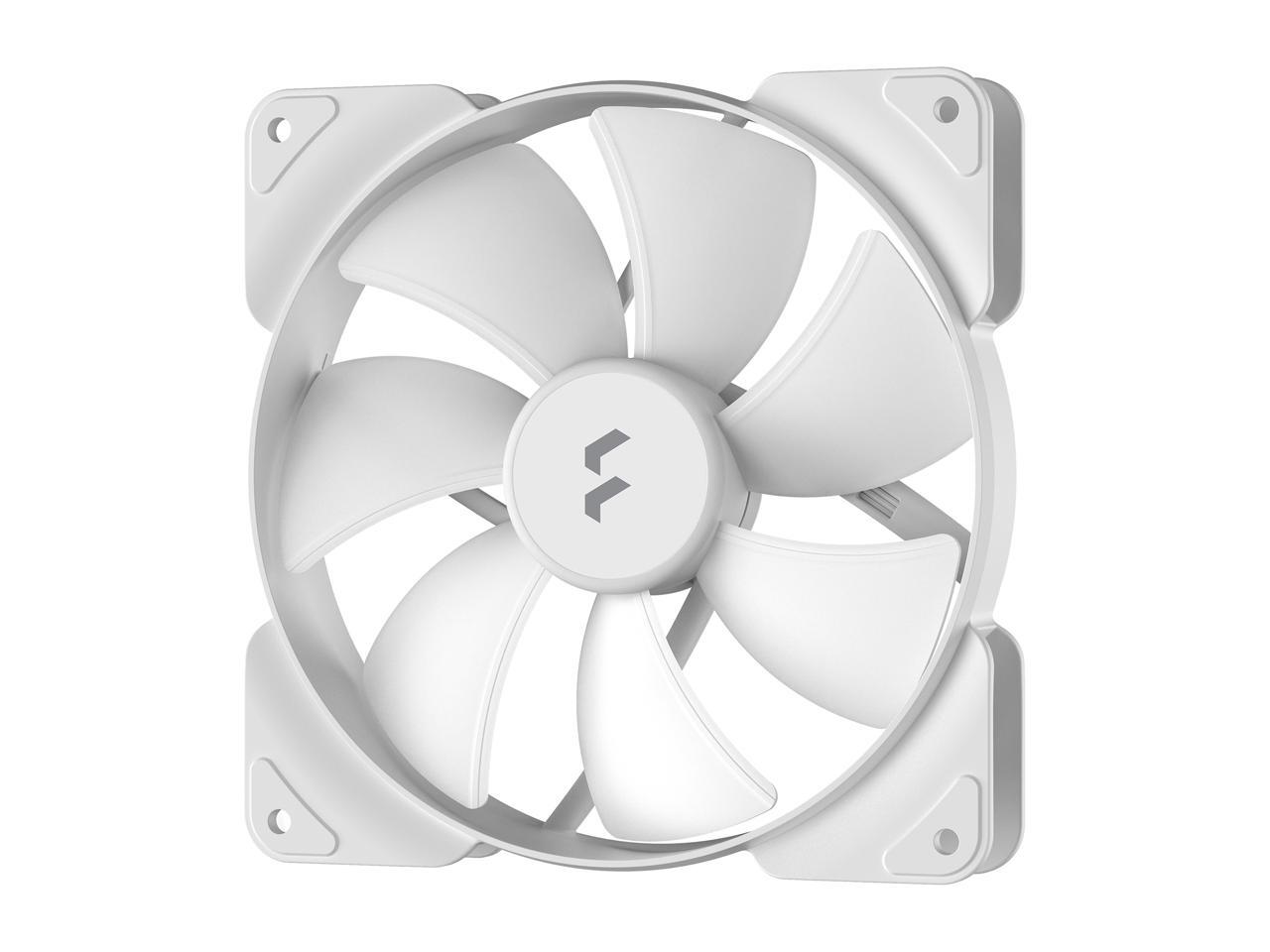 Fractal Design Aspect 14 RGB 140 mm 1000 RPM White Frame Computer Case ...