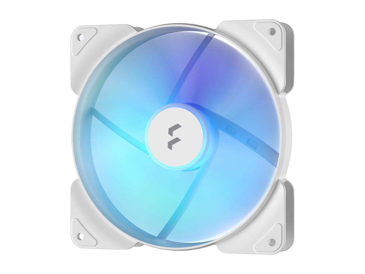 Fractal Design Aspect 14 RGB 140 mm 1000 RPM White Frame Computer Case ...