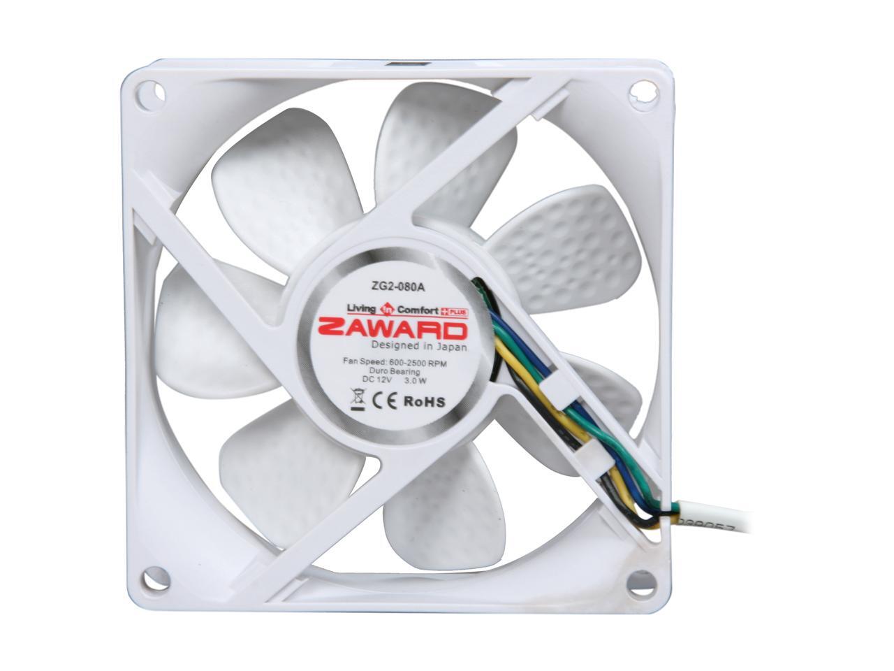 Zaward ZG2-080A 80mm P.W.M. Case Fan - Newegg.com