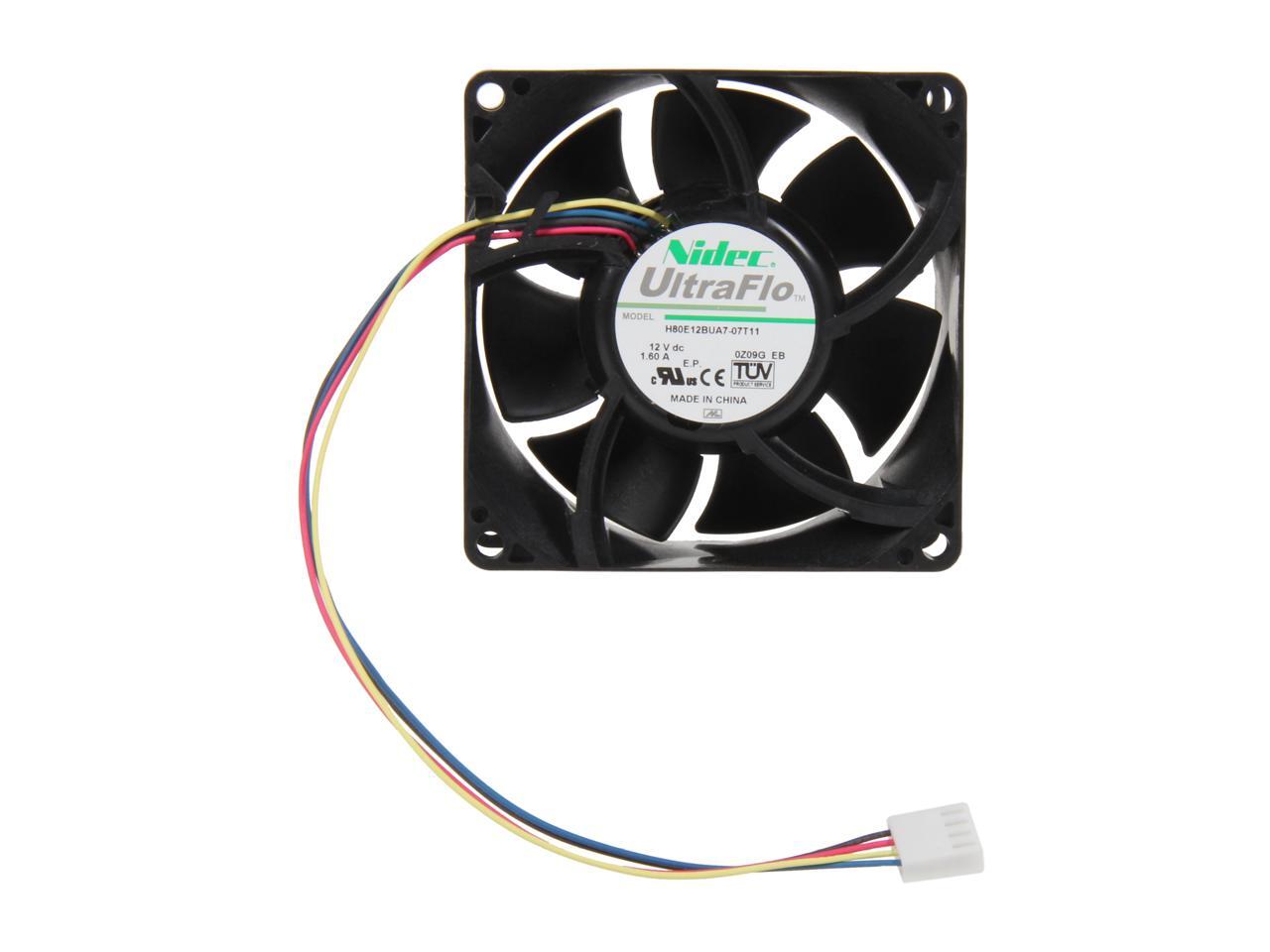 Nidec Ultraflo H80E12BUA7-PWM Case Fan - Newegg.com