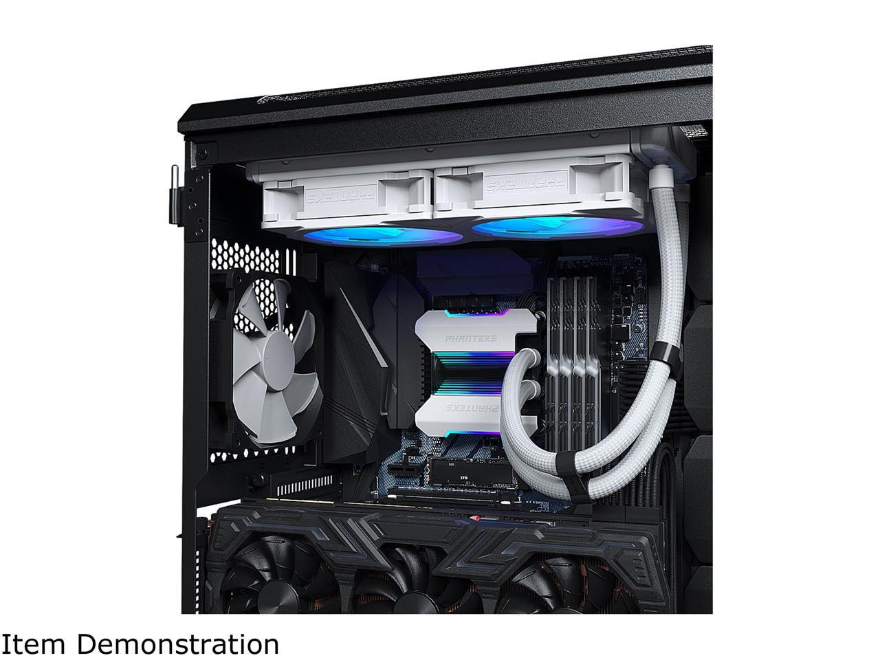 Phanteks Glacier One 240MPH D-RGB AIO Liquid CPU Cooler, Infinity ...