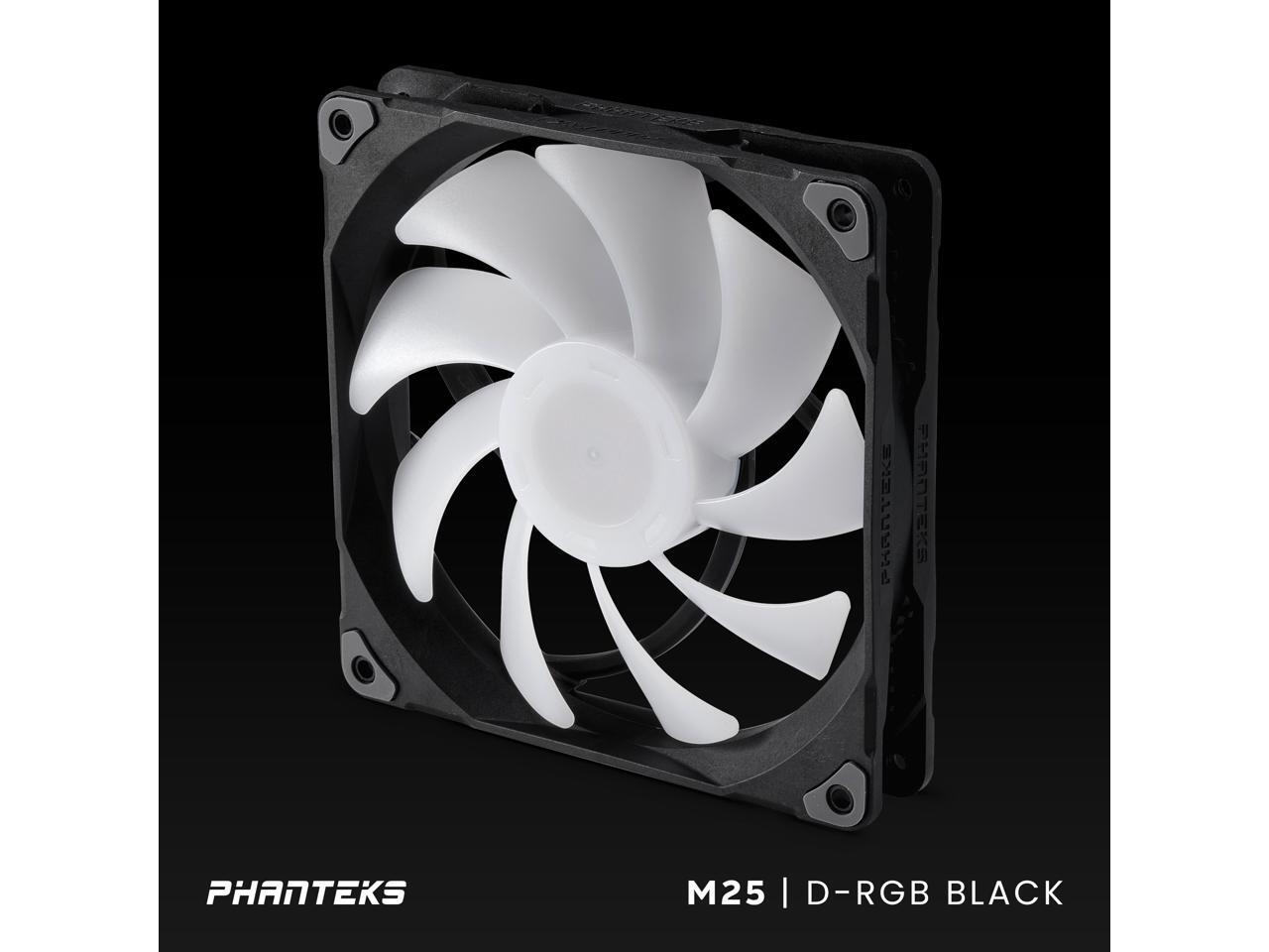 Phanteks M25-140 D-RGB fan, High-Airflow radiator performance, PWM ...