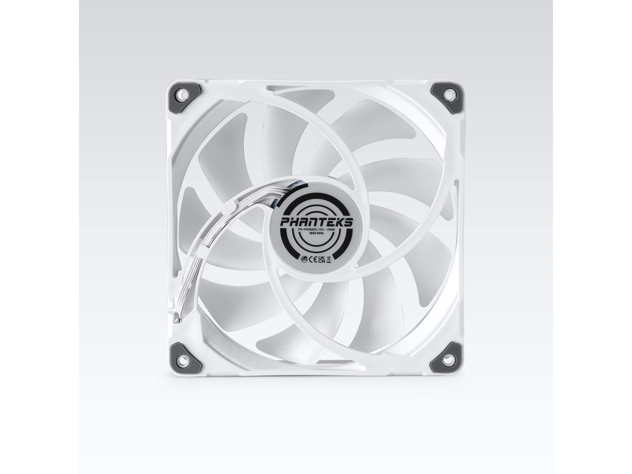 Phanteks M25-140 D-RGB fan, High-Airflow radiator performance, PWM ...