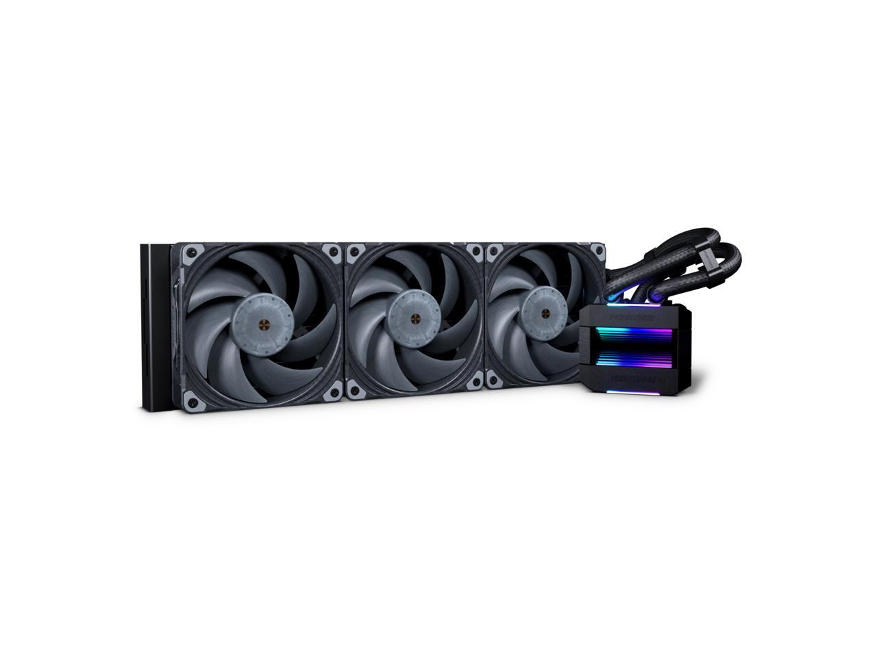 Phanteks Glacier One 360T30 Gen 2 D-RGB AIO Liquid CPU Cooler, 360mm ...