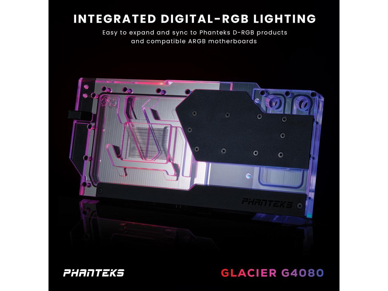 Phanteks Glacier G4080 ASUS GPU Block for ASUS ROG STRIX / TUF gaming ...