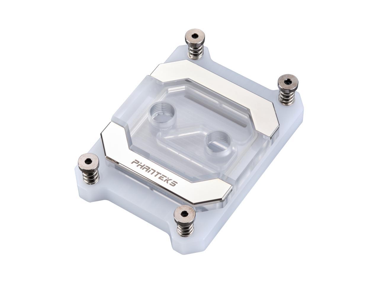 Phanteks Glacier C370A CPU Water Block for AMD Sockets AM4 and AM5 ...