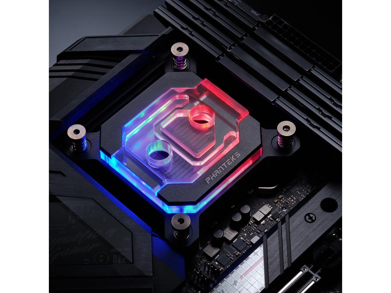 Phanteks Glacier C370I CPU Water Block for Intel Sockets 1700/1200/115x ...