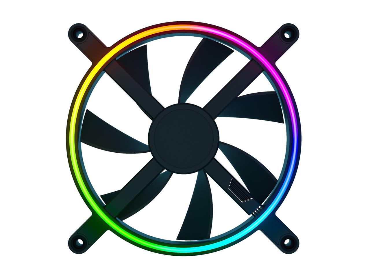 Razer Kunai Chroma RGB 140MM LED PWM Performance Fan - 1 Fan - Newegg.com