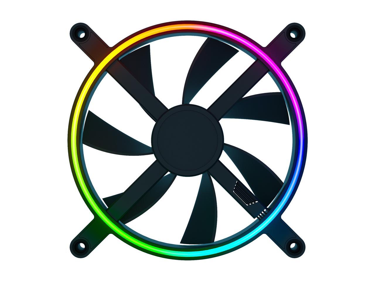 Razer Kunai Chroma RGB 140MM LED PWM Performance Fan - 3 Fans - Newegg.com