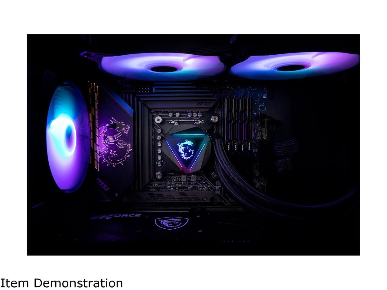 Open Box: MSI MAG Series CORELIQUID 280R, ARGB CPU Liquid Cooler (AIO ...