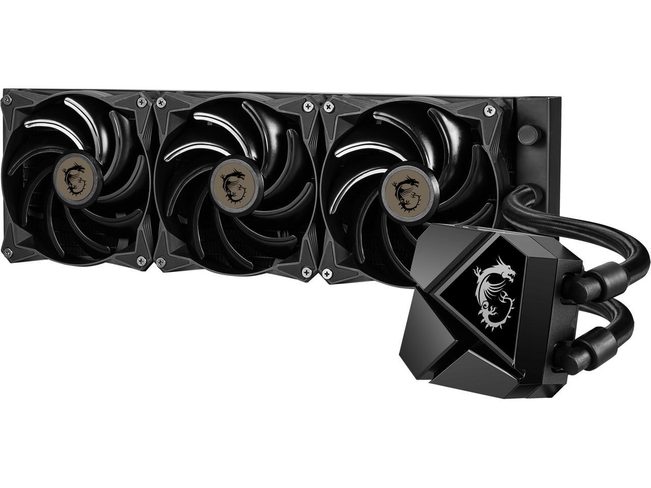 MSI MAG Core Liquid P360 AIO Liquid CPU Cooler,360mm Radiator, Triple ...