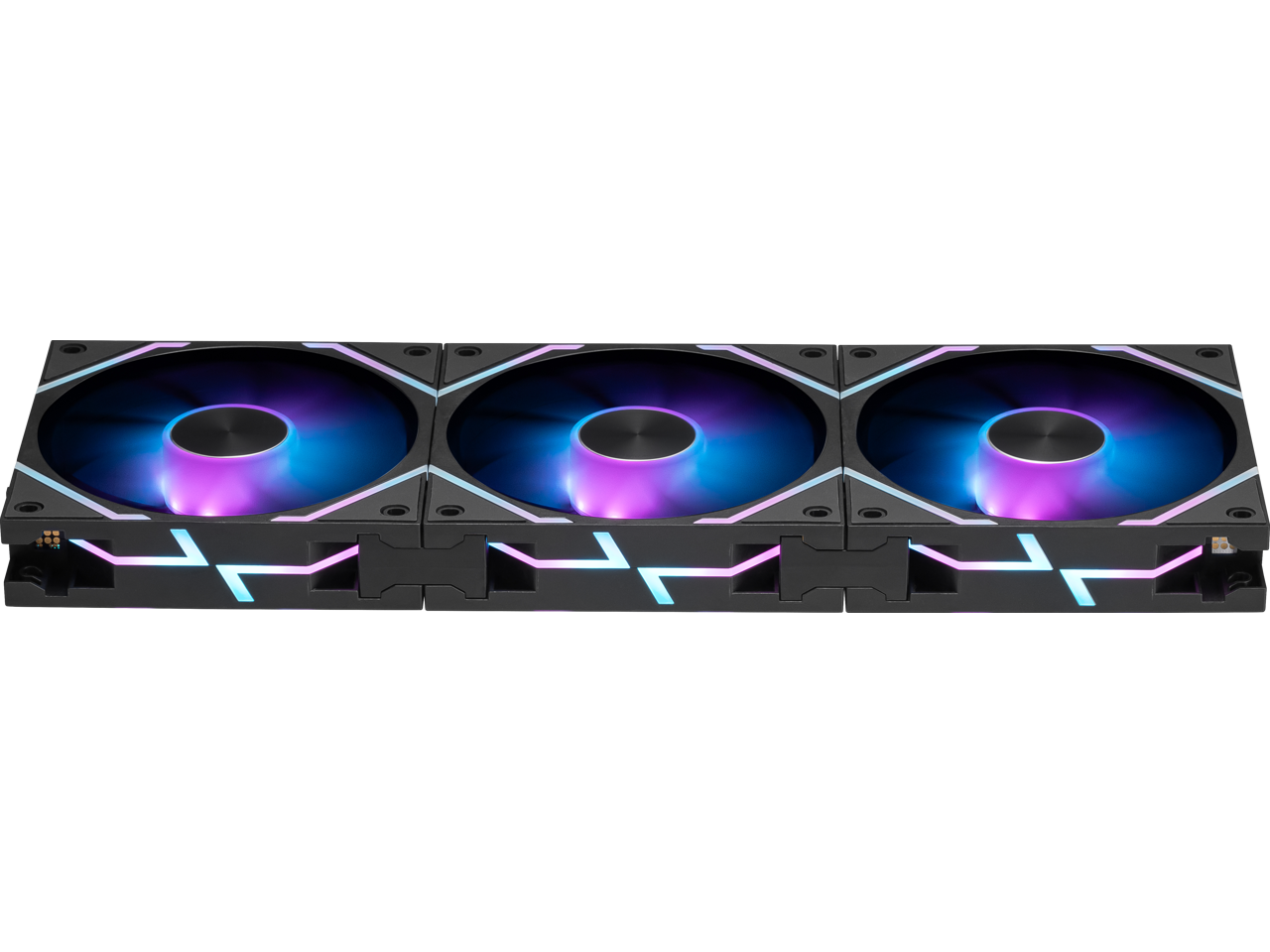 MSI MPG EZ120 ARGB-3B Fan - 120mm ARGB Fan, Patented Magnetic Connector ...