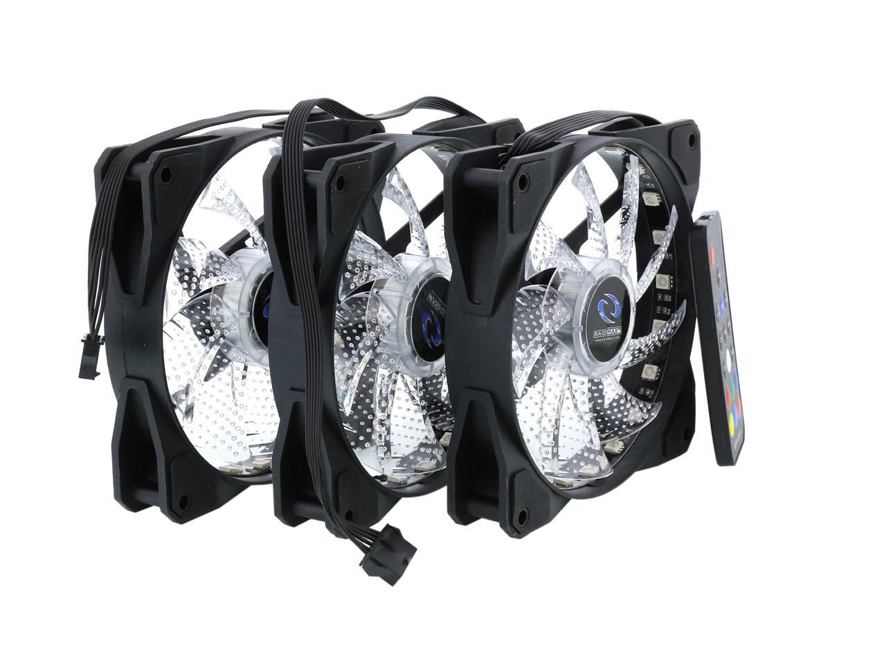 Raidmax RGB Fan NV-A120R3 RGB LED Case Fan - Newegg.com
