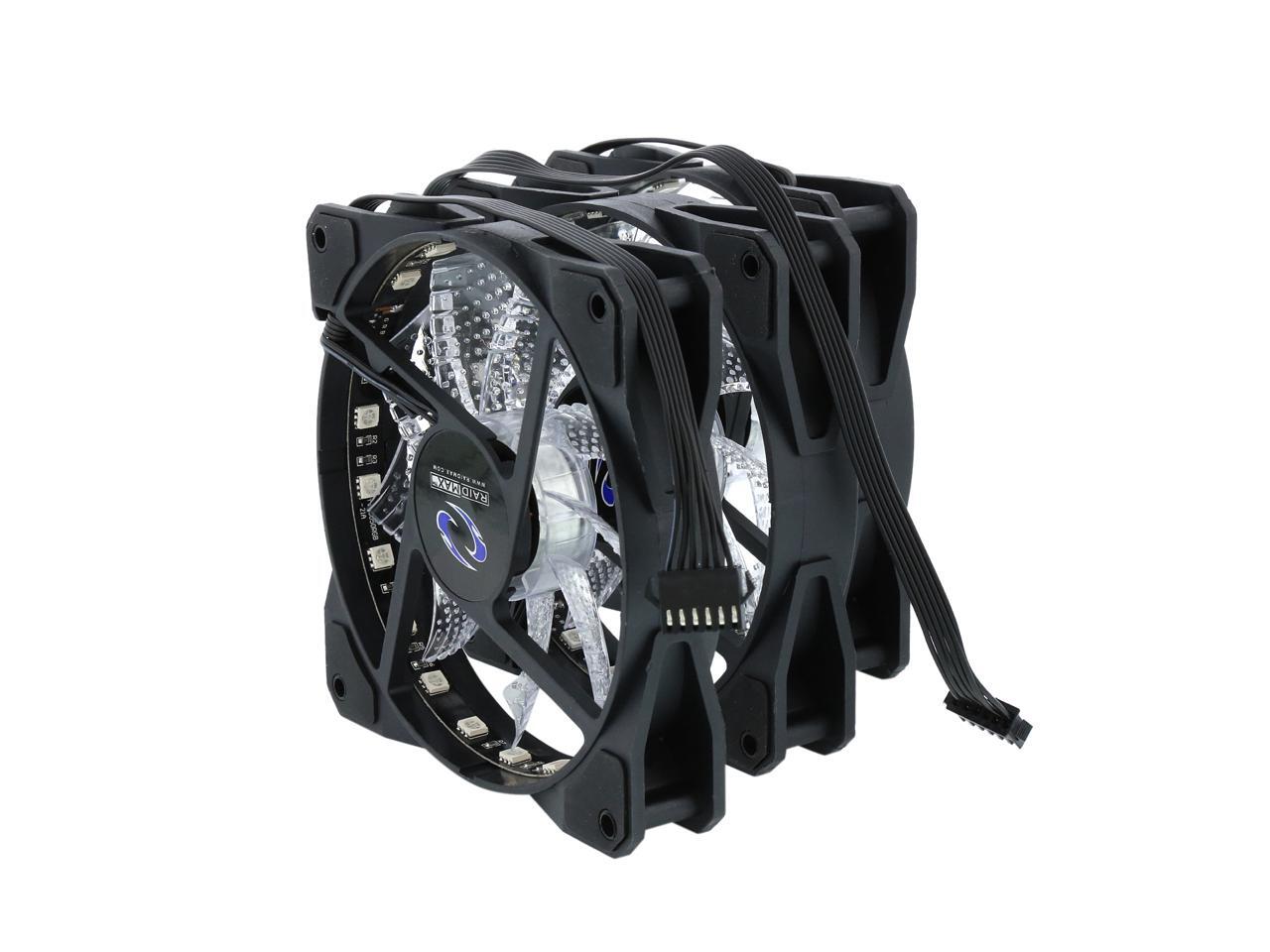 Raidmax RGB Fan NV-A120R3 RGB LED Case Fan - Newegg.com