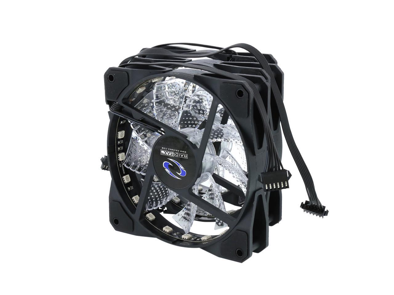 Raidmax RGB Fan NV-A120R3 RGB LED Case Fan - Newegg.com