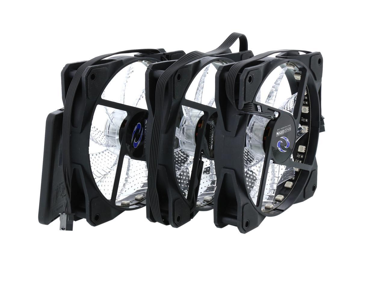 Raidmax RGB Fan NV-A120R3 RGB LED Case Fan - Newegg.com