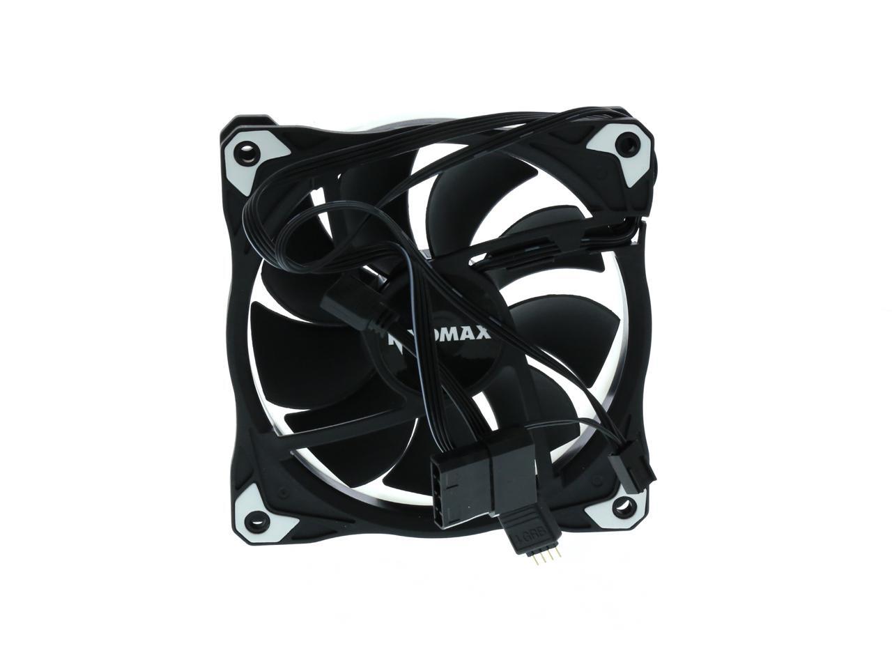 Raidmax RGB Fan NV-R120B RGB LED Case Fan - Newegg.com