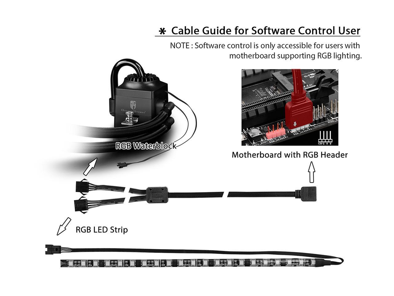 DEEPCOOL Gamer Storm CAPTAIN 120EX RGB-AIO CPU Liquid Cooler 120mm RGB ...