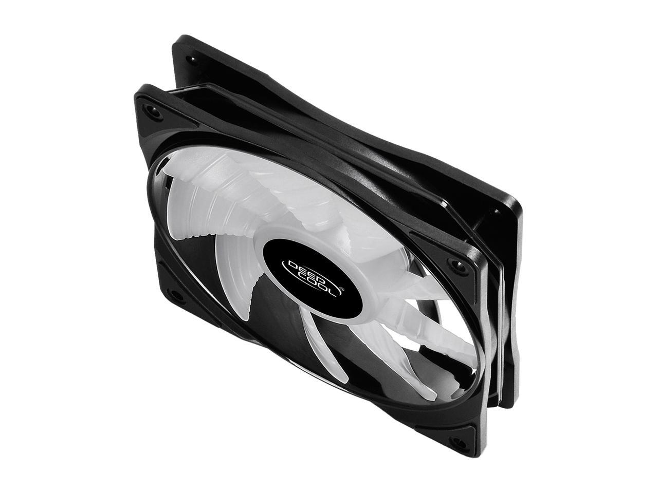 DEEPCOOL RF 120 (3 in 1) Ultra Quiet PWM Fan LED Lights - Newegg.com