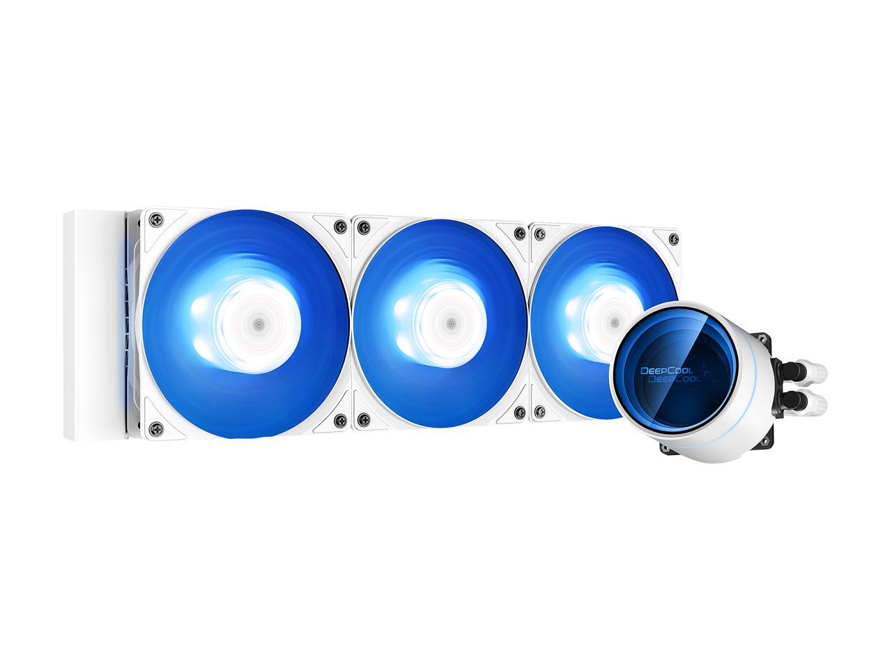 DeepCool CASTLE 360EX A-RGB WH AIO Liquid CPU Cooler with Anti-Leak ...