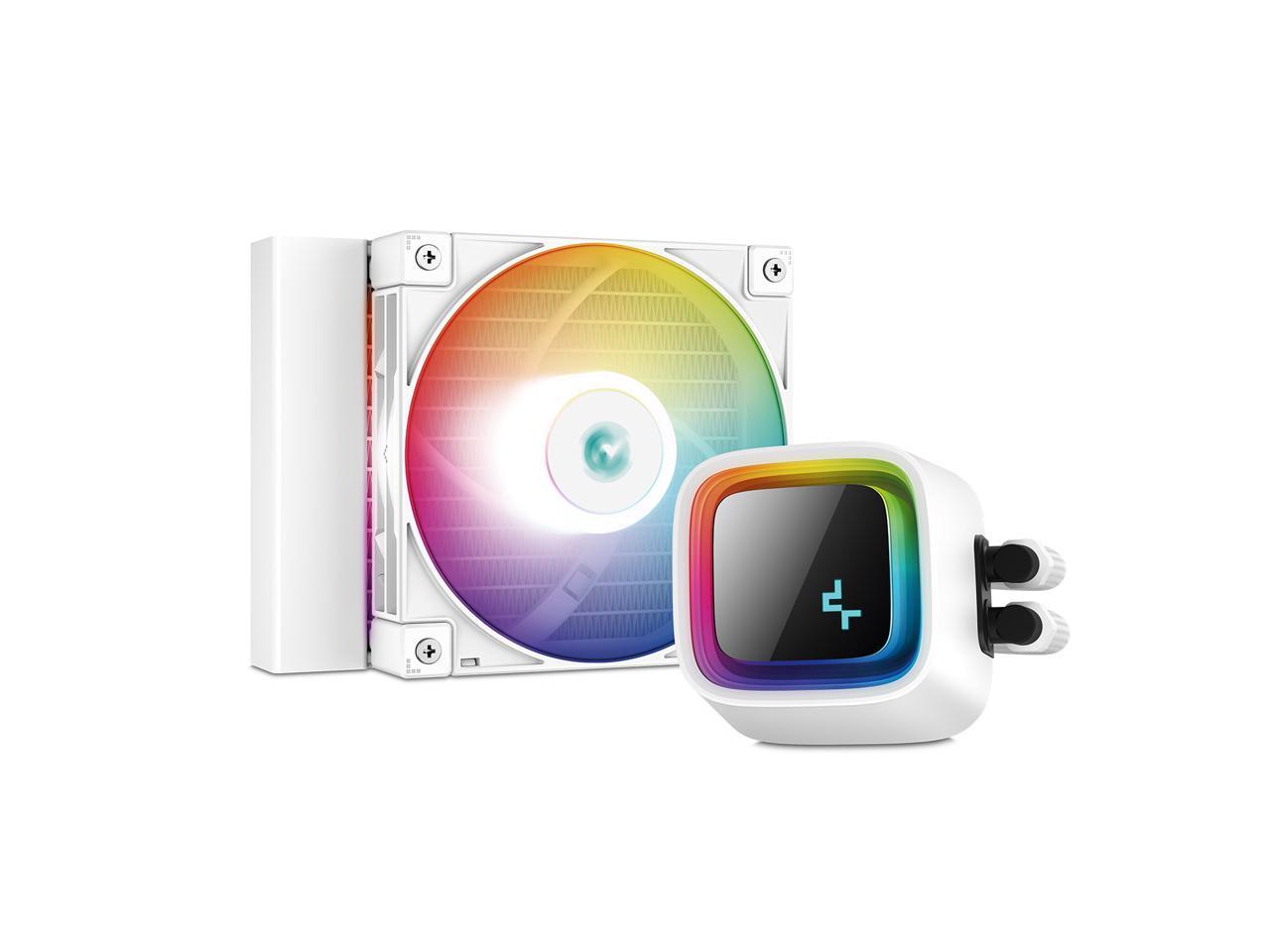 DeepCool LS320 WH Premium Liquid CPU Cooler, Intel LGA 1700/1200/115x ...