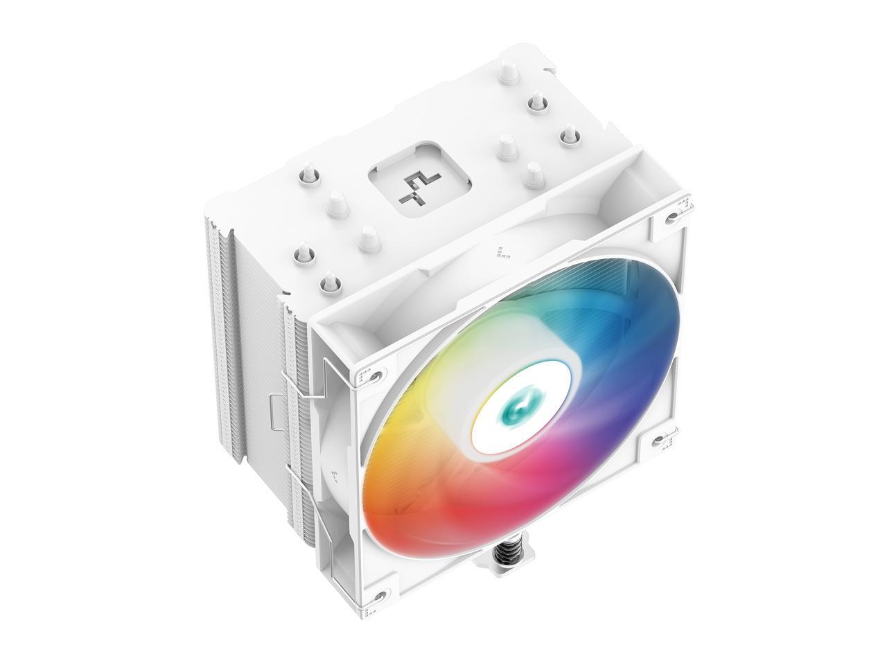 DeepCool AG500 WH ARGB Single-Tower Performance CPU Cooler, 5 Copper ...