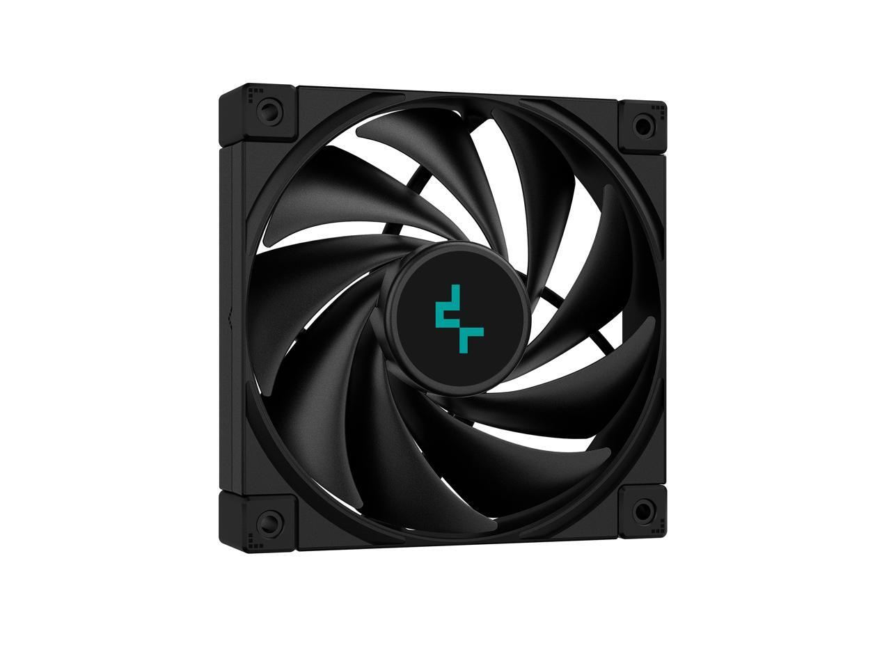 DeepCool AK500 ZERO DARK High-Performance CPU Cooler, 5 Copper Heat ...