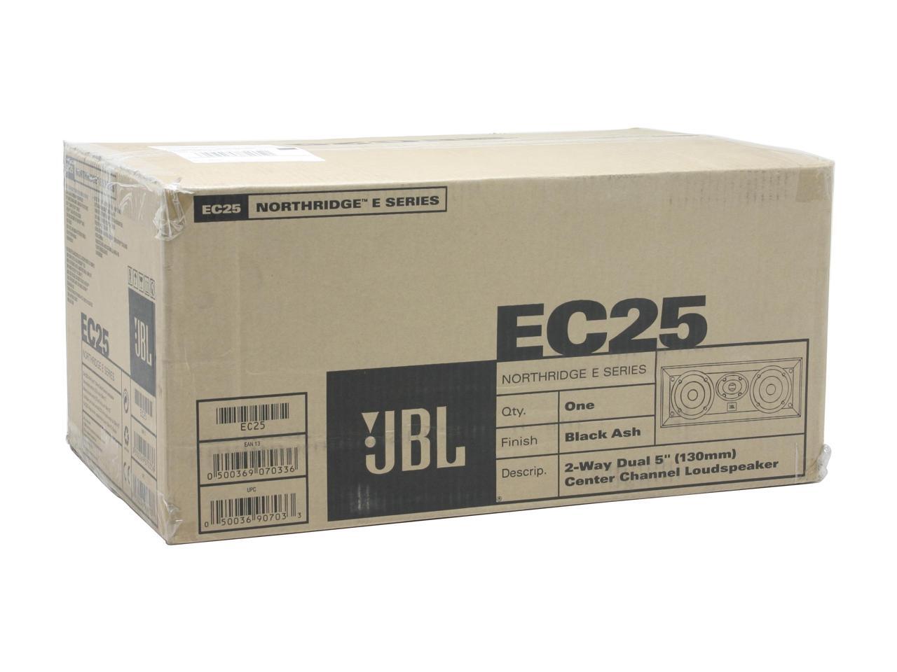 JBL NORTHRIDGE E EC25 Center Channel (Black Ash 75 watts Continuous ...