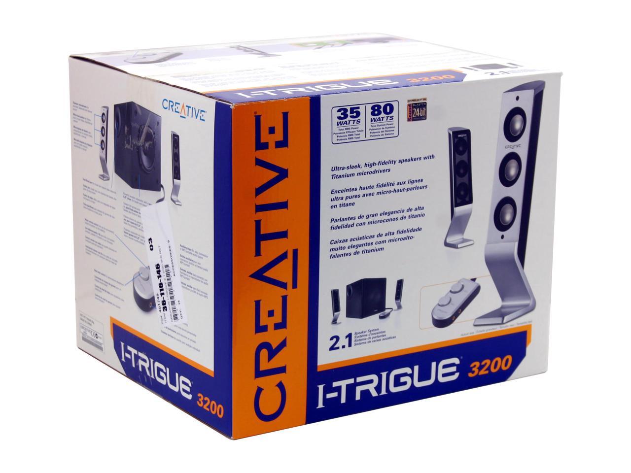 Creative I-TRIGUE 3200 2.1 Speaker - Newegg.com