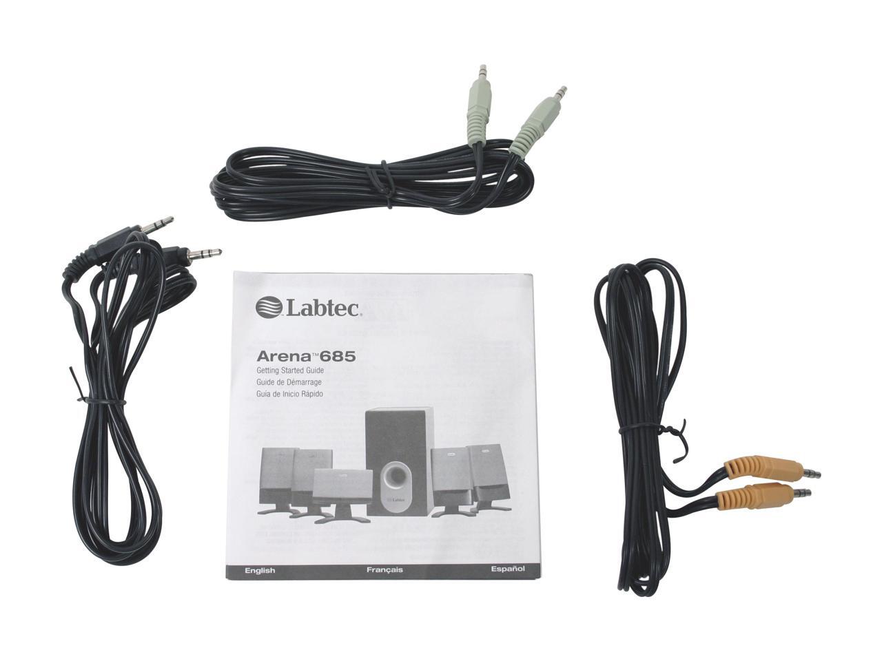 Labtec ARENA 685 5.1 Speaker - Newegg.com