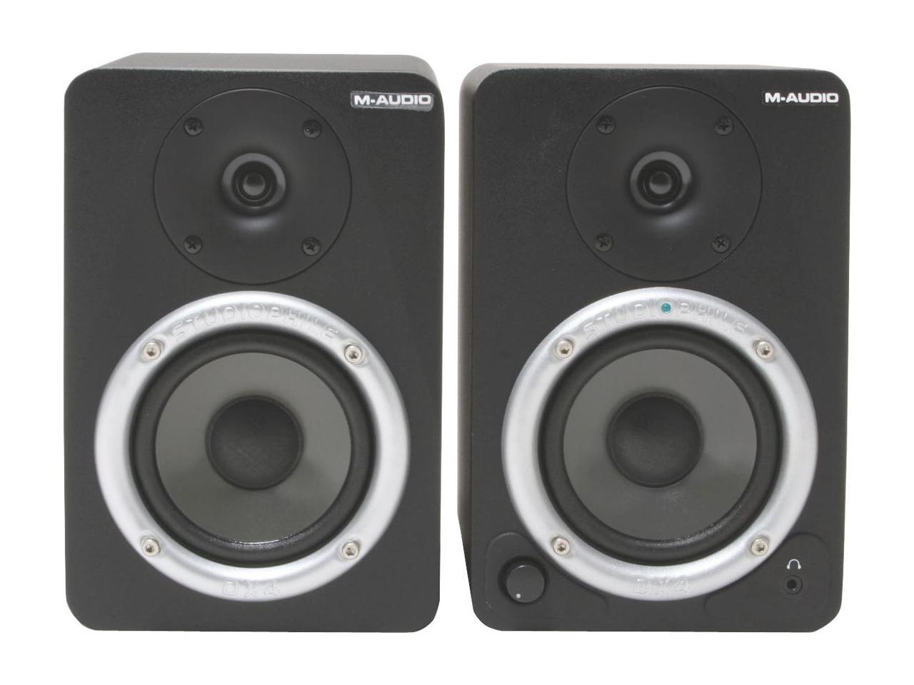 M-AUDIO DX4 2.0 Professional Desktop Audio Monitoring System - Newegg.com