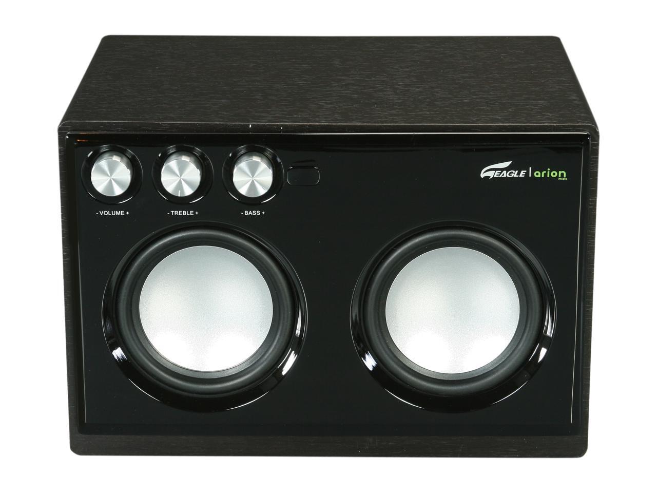 Eagle Arion ET-AR514R-BK 2.1 Soundstage Speakers w/Dual Subwoofers ...