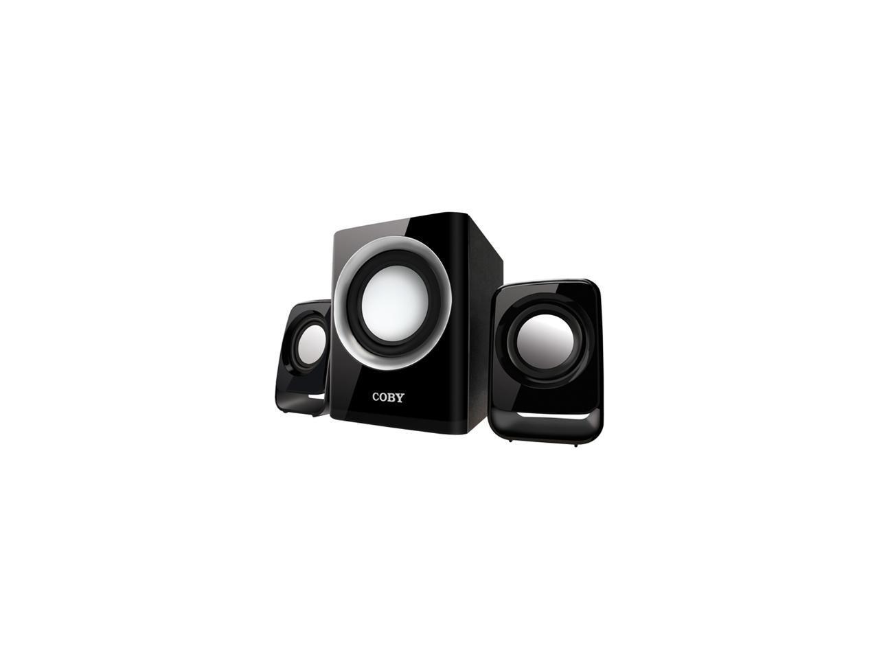 COBY CSMP67 2.1 50W Multimedia Speaker System - Newegg.com