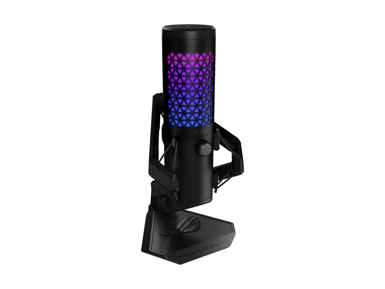 ASUS ROG Carnyx USB gaming microphone certified by professional ...