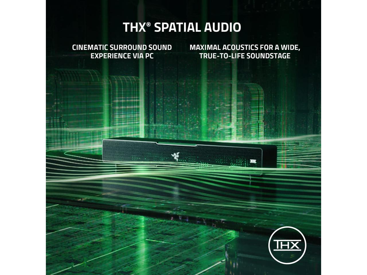 Razer Leviathan V2: Multi-Driver PC Gaming Soundbar with Subwoofer ...