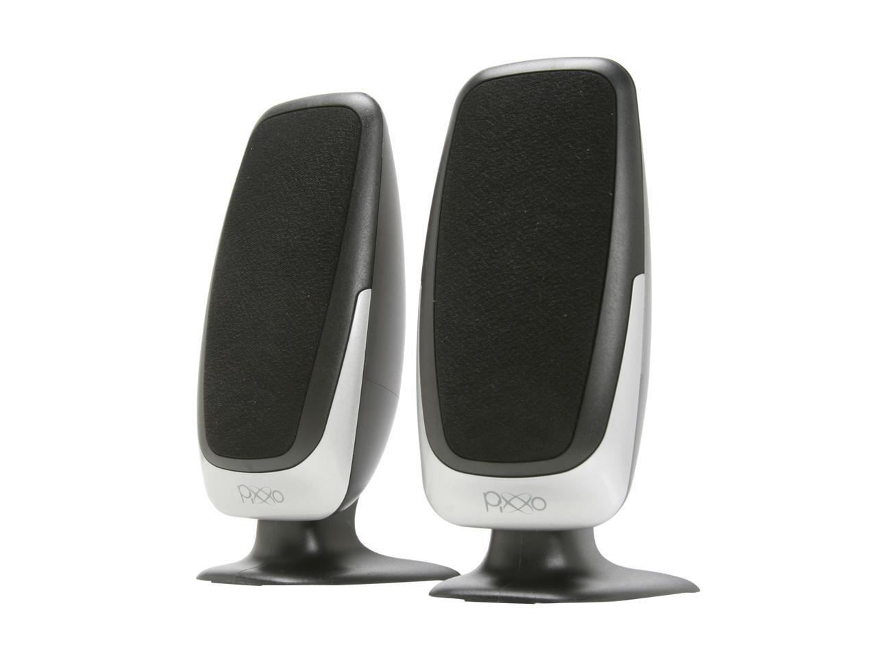 Pixxo SP-5100 2.0 USB Stereo Speakers - Newegg.com