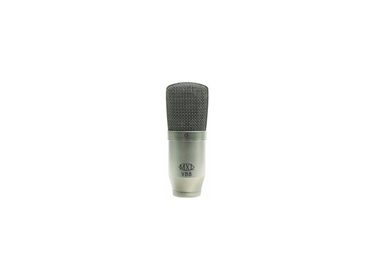 MXL V88 MXLV88 Silver Studio Condenser Mic - Newegg.com